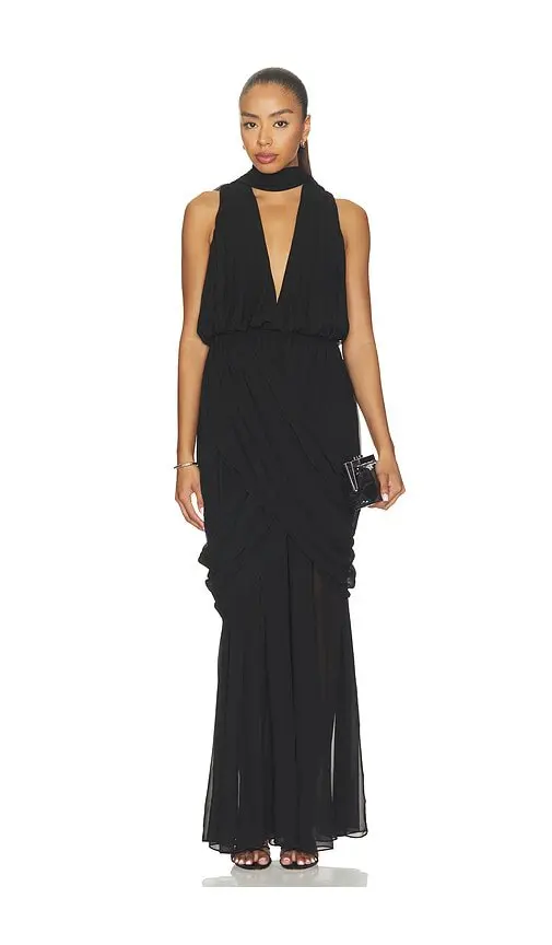 ET OCHS Arabella Gown - Black