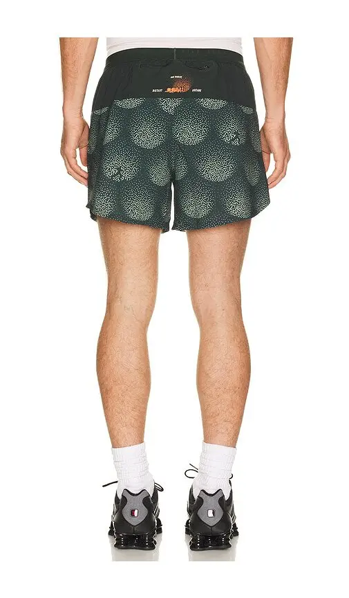 Nike Dri-fit 5 Brief-lined Running Shorts In Black