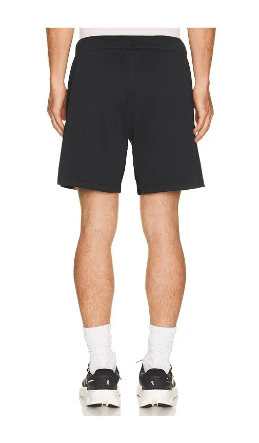 Reigning Champ Solotex Mesh Tiebreak Standard Short 7 In Black
