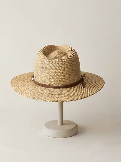 Overland Charlie Raffia Safari Hat