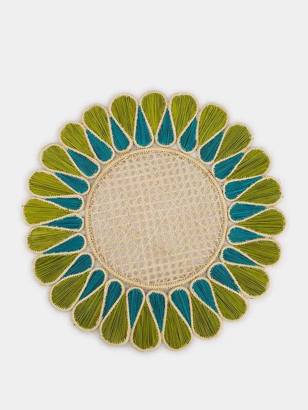 Coro Cora Placemat Drops - Green