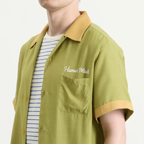 HUMAN MADE Chain Stitched Bowling Shirt