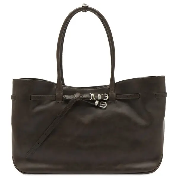 MARGESHERWOOD Grandma Bag Large - Sepia Pull-up