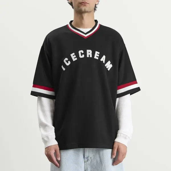 ICECREAM College V Neck Sports Jersey