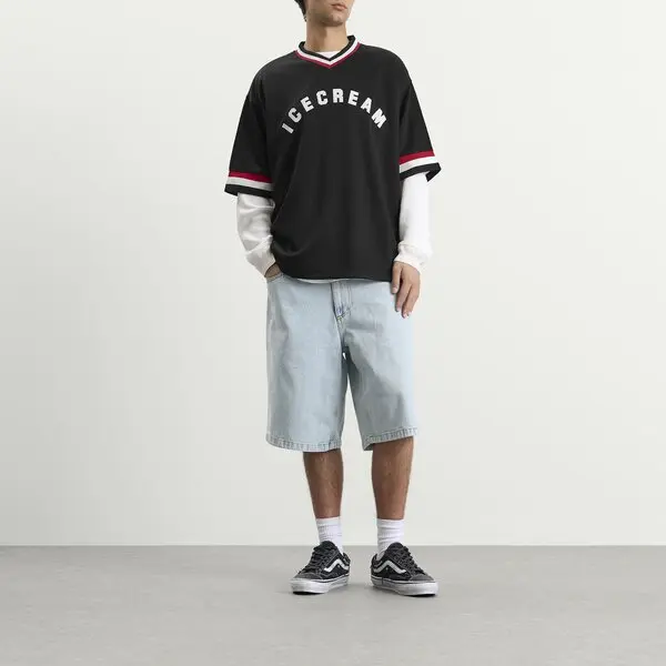 ICECREAM College V Neck Sports Jersey