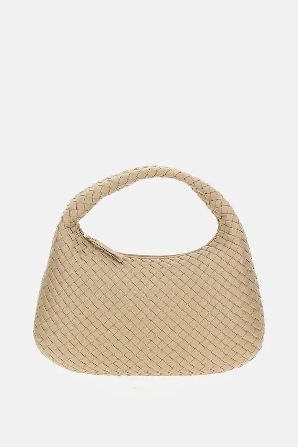 Bottega Veneta Veneta Shoulder Bag - Beige