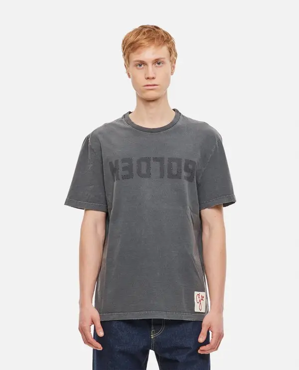GOLDEN GOOSE T-shirt In Cotone - Grigio
