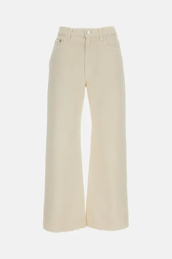 HAIKURE Winny Soft Trousers In Ecru