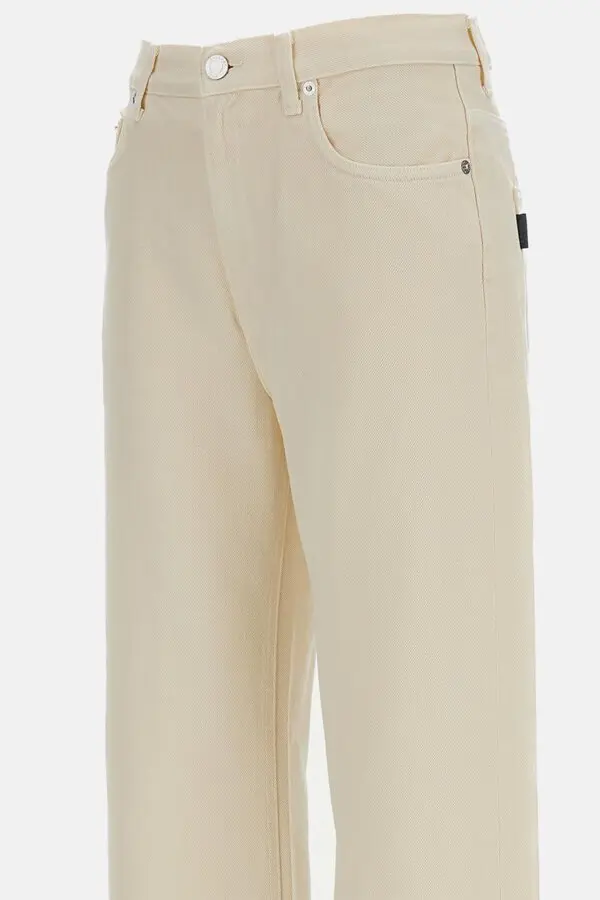 HAIKURE Winny Soft Trousers In Ecru