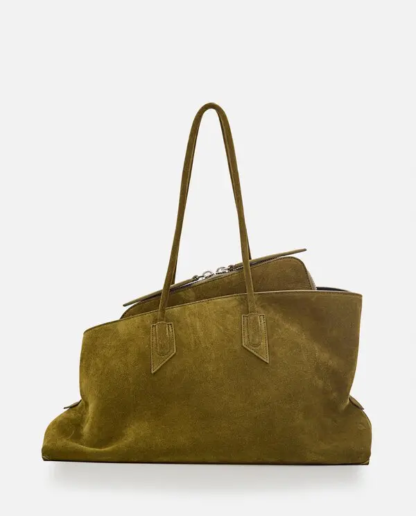 Attico La Passeggiata Medium" Top-handle Bag - Verde