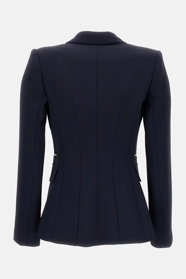 Elisabetta Franchi Single-breasted Blazer With Notched Lapel