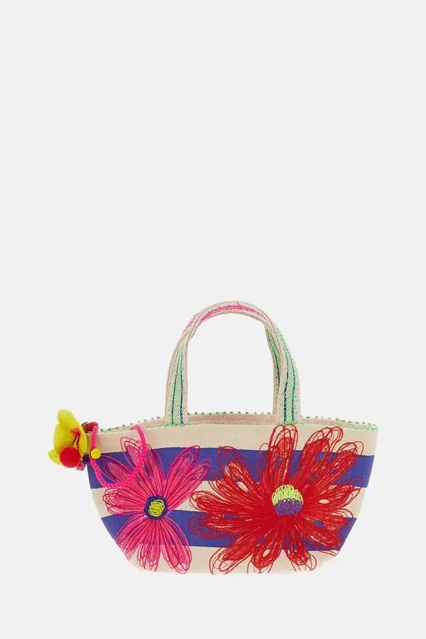 Pero Medium Canvas Bag - Multicolor