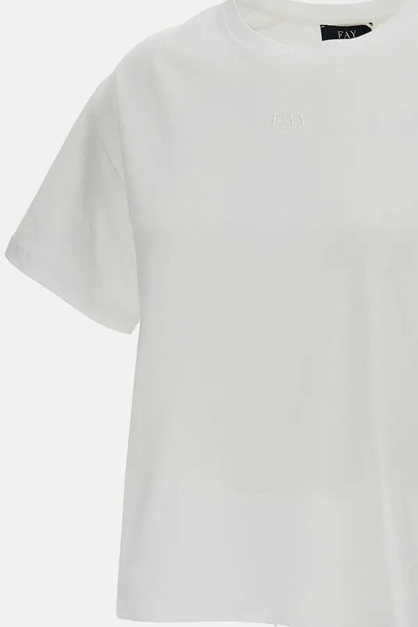 FAY Cotton T-shirt