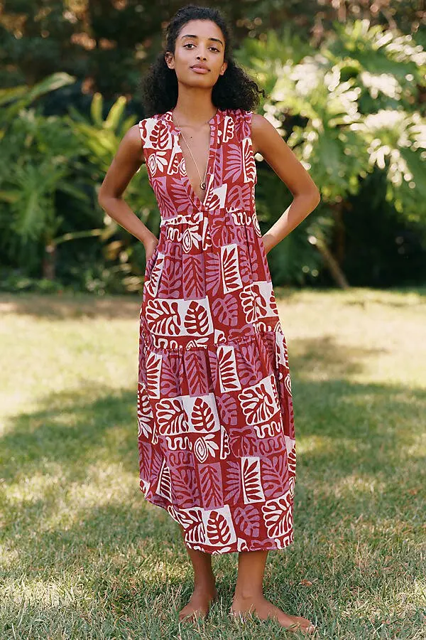 CELANDINE 100% Cotton Gauze Dress