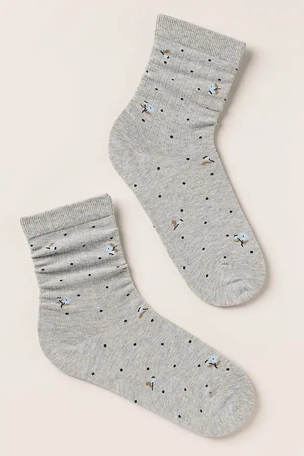 CASA CLARA Tawny Trouser Socks - Grey