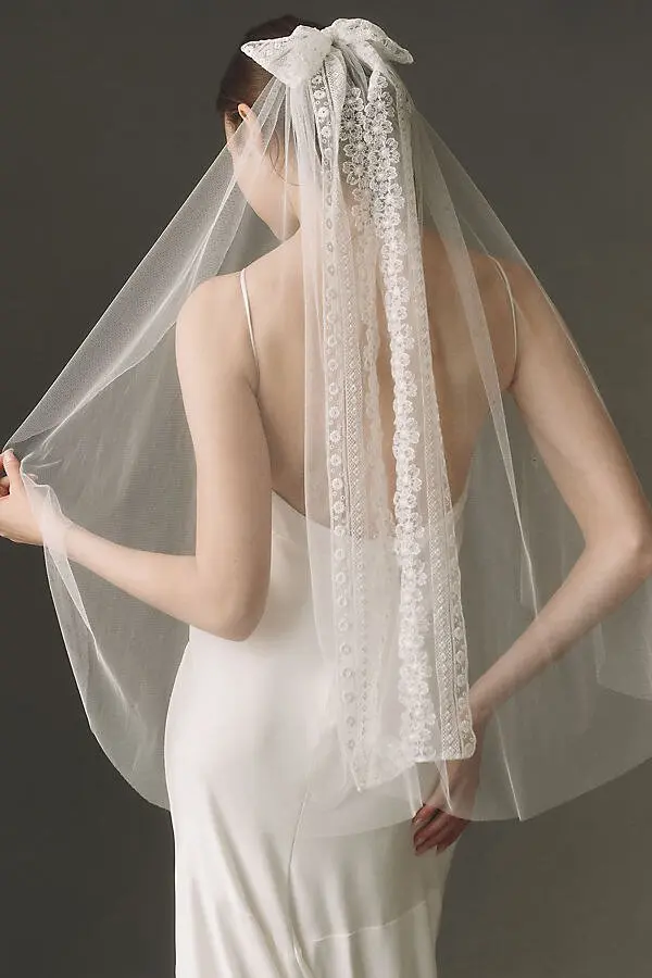 NESTINA ACCESSORIES Azziza Bow Veil