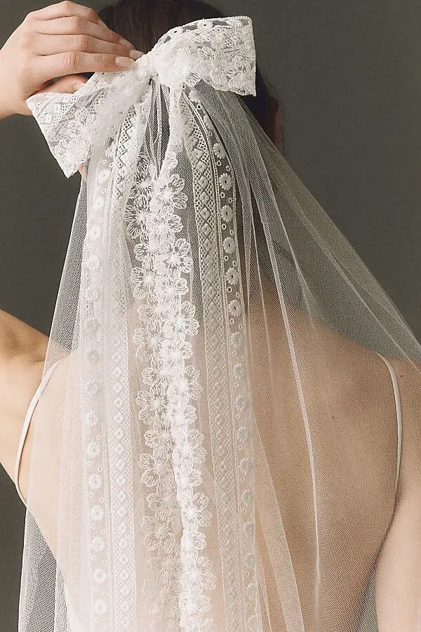 NESTINA ACCESSORIES Azziza Bow Veil