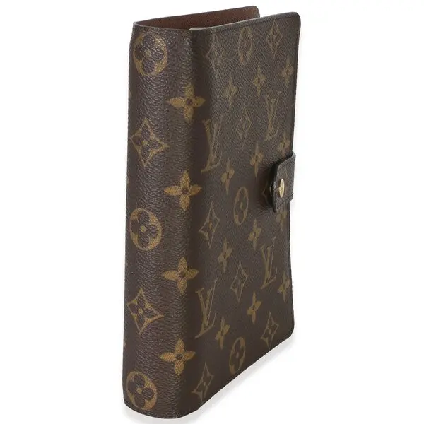 LOUIS VUITTON Monogram Canvas Ring Agenda Cover