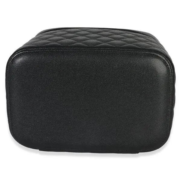 Chanel Quilted Caviar Vanity Pouch