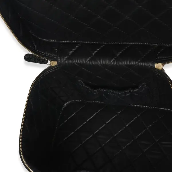 Chanel Quilted Caviar Vanity Pouch
