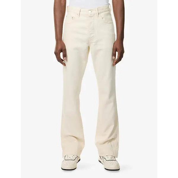 Amiri Straight-leg Flared Denim Jeans