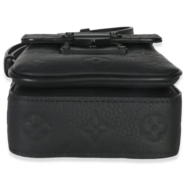 LOUIS VUITTON Monogram Taurillon S Lock Wearable Wallet