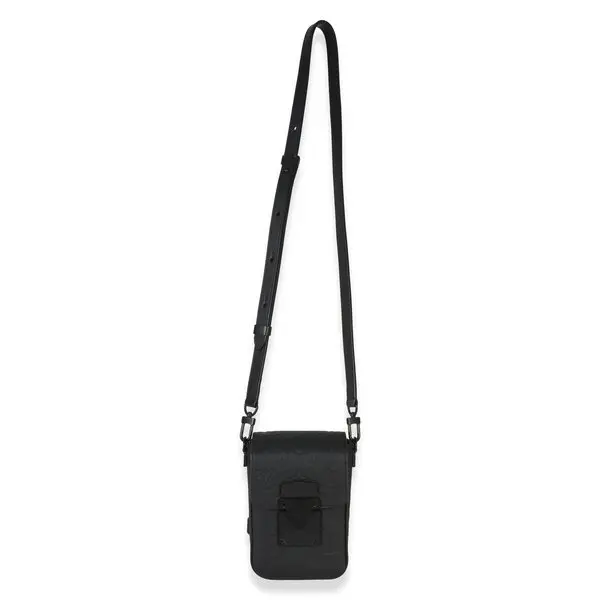 LOUIS VUITTON Monogram Taurillon S Lock Wearable Wallet