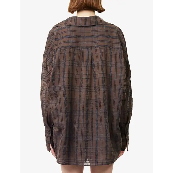 Dissh Checked Cotton-blend Shirt