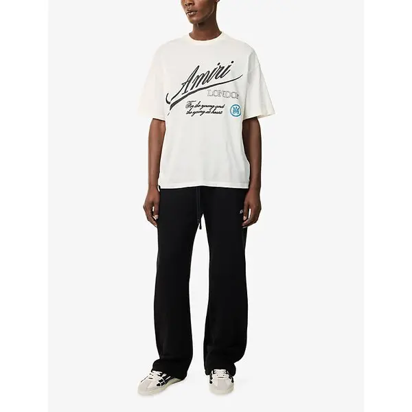 Amiri Relaxed Pull-on Cotton Sweat Jogging Bottoms
