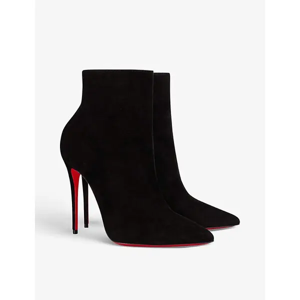 CHRISTIAN LOUBOUTIN So Kate Suede Ankle Boots