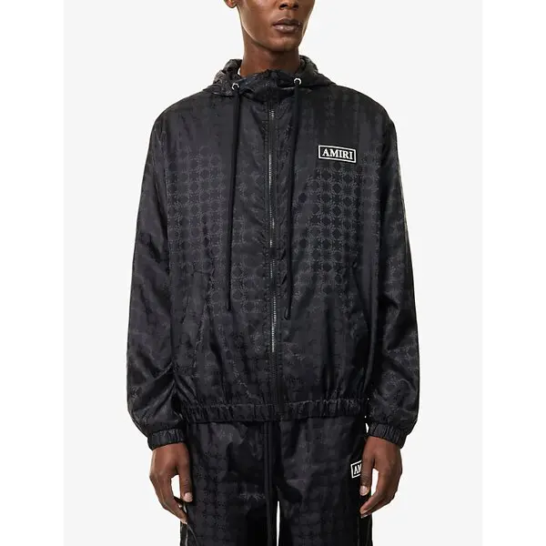 Amiri Ma Quad Nylon Windbreaker Jacket