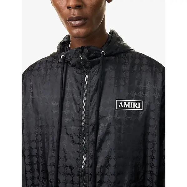 Amiri Ma Quad Nylon Windbreaker Jacket