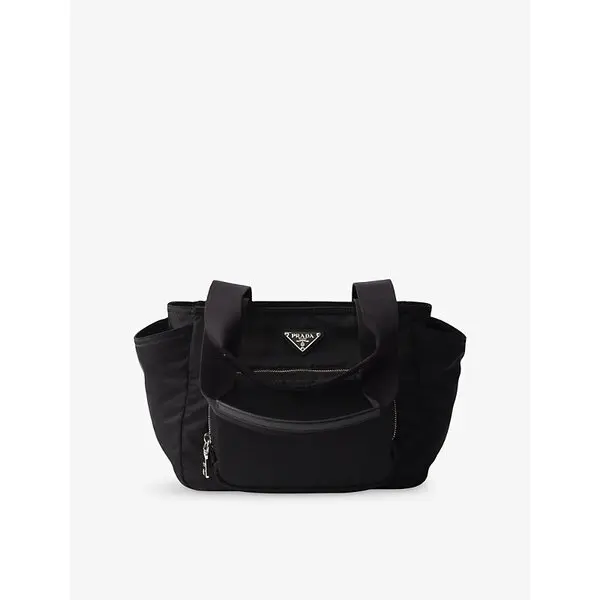 Prada Re-nylon Tote Bag - Black