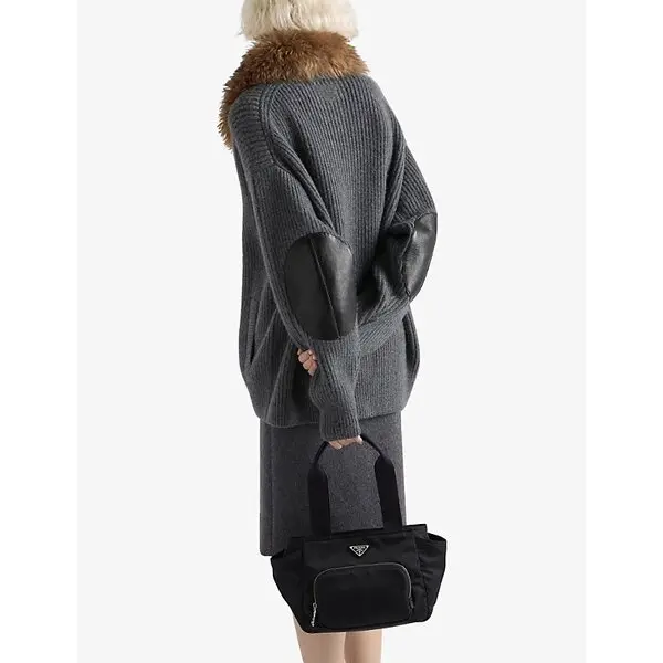 Prada Re-nylon Tote Bag - Black
