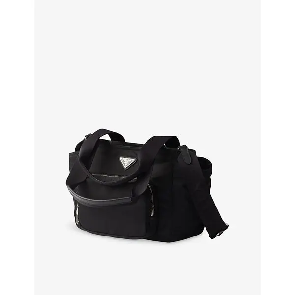 Prada Re-nylon Tote Bag - Black