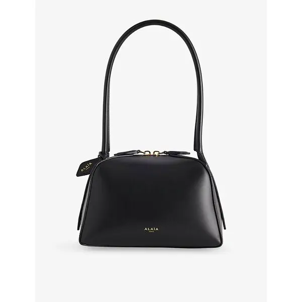Alaïa Le Boulledogue Small Leather Shoulder Bag - Noir