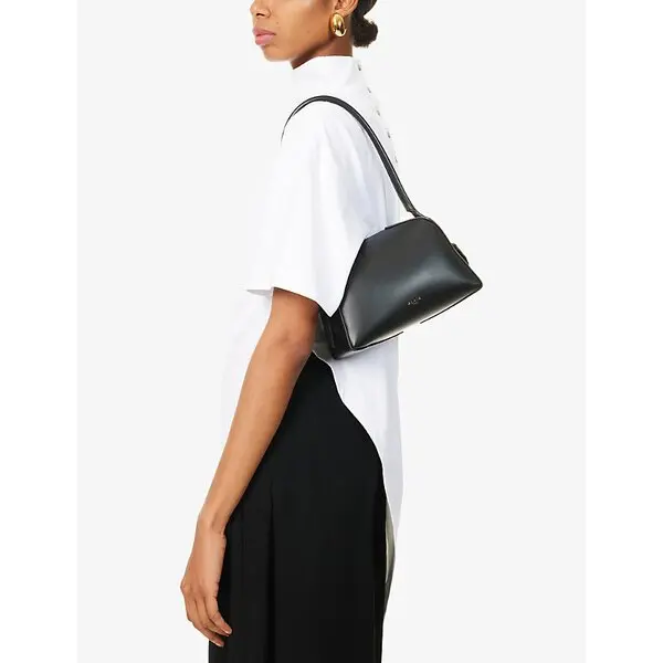 Alaïa Le Boulledogue Small Leather Shoulder Bag - Noir