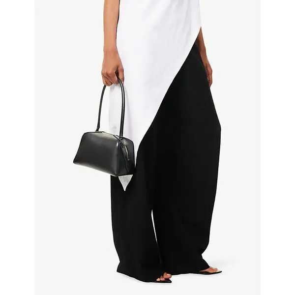 Alaïa Le Boulledogue Small Leather Shoulder Bag - Noir