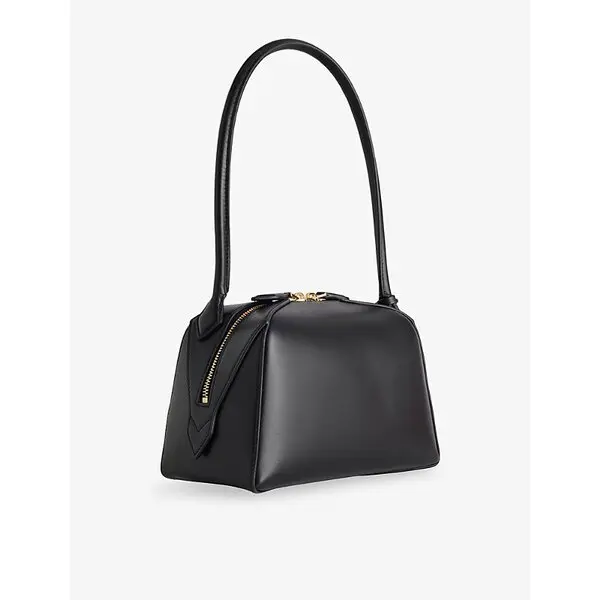 Alaïa Le Boulledogue Small Leather Shoulder Bag - Noir