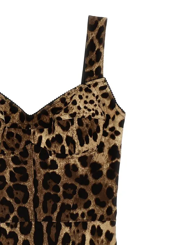 Dolce & Gabbana Leopardo' Bodysuit