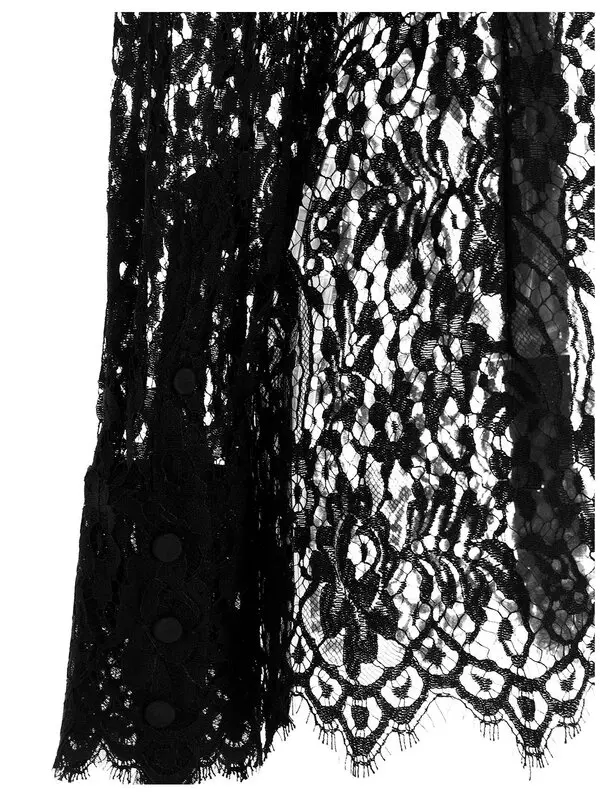 Dolce & Gabbana Long Sleeve Lace Shirt