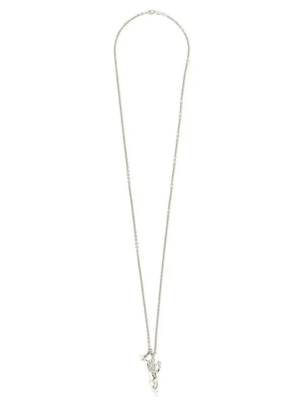 VIVIENNE WESTWOOD Man Satyr' Necklace - Silver