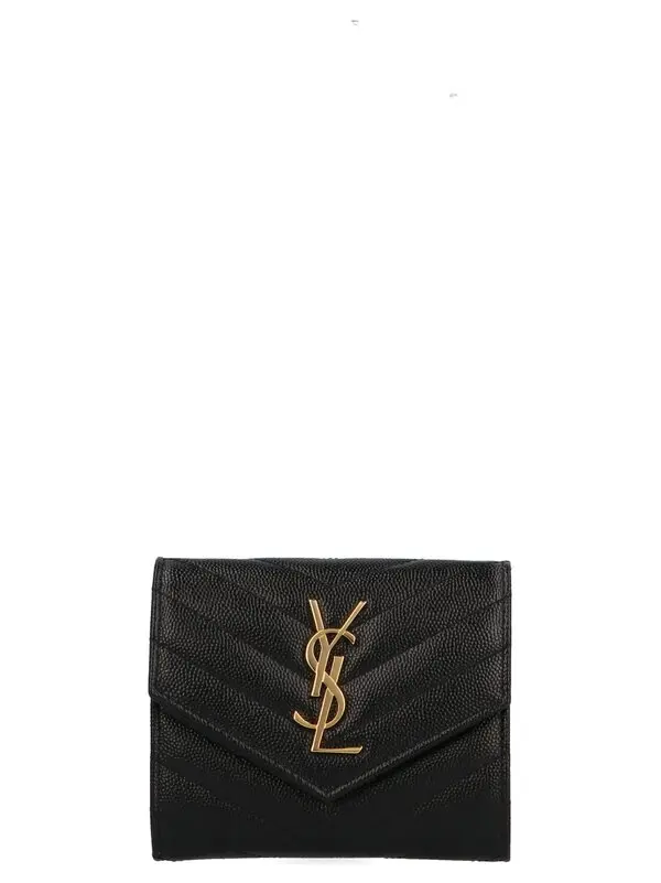 Saint Laurent Envelop’ Wallet - Black