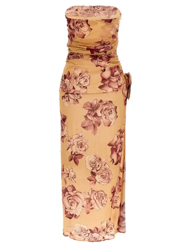 Magda Butrym Off-the-shoulder Midi Dress - Multicolor