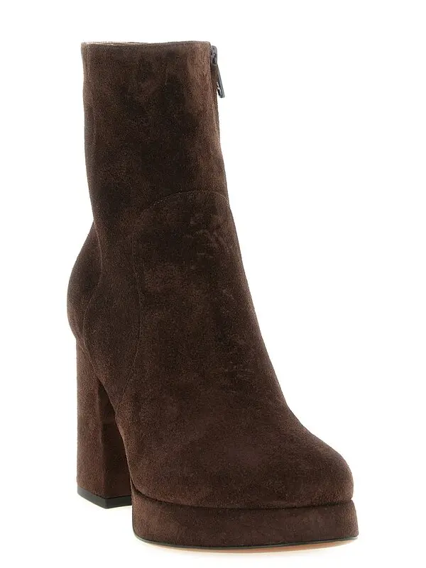 Valentino Garavani Fawcette Ankle Boots - Brown