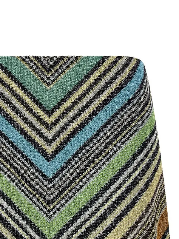 Missoni Geometric Pattern Skirt