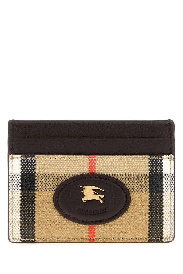 Burberry Printed Canvas Card Holder - Multicolor