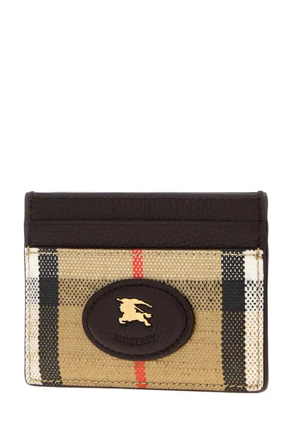 Burberry Printed Canvas Card Holder - Multicolor