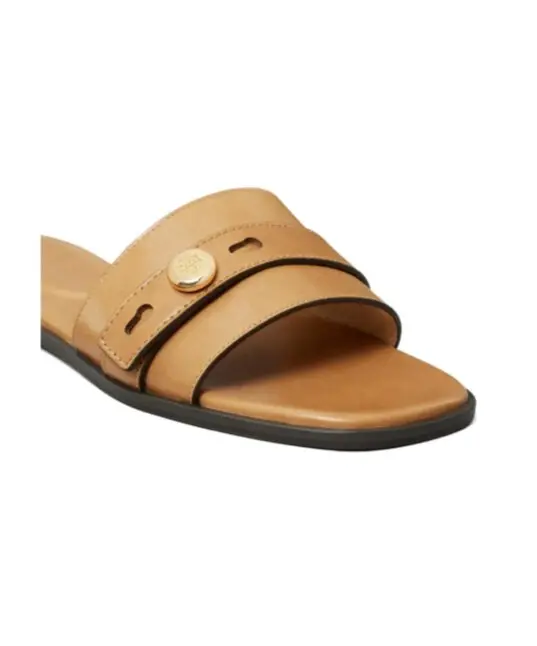 Tory Burch Romy Button Strap Slide