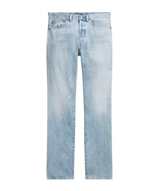 Polo Ralph Lauren Paint-splattered Straight-leg Jeans